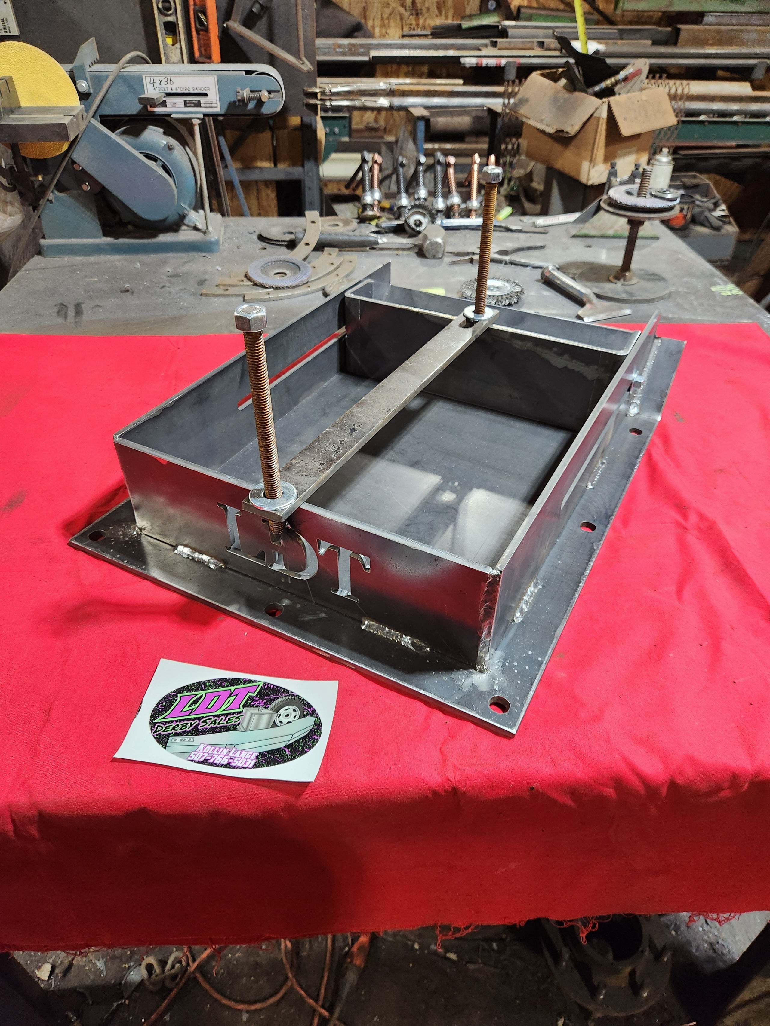 Adjustable Battery Box | Winthrop Metal Works LLC