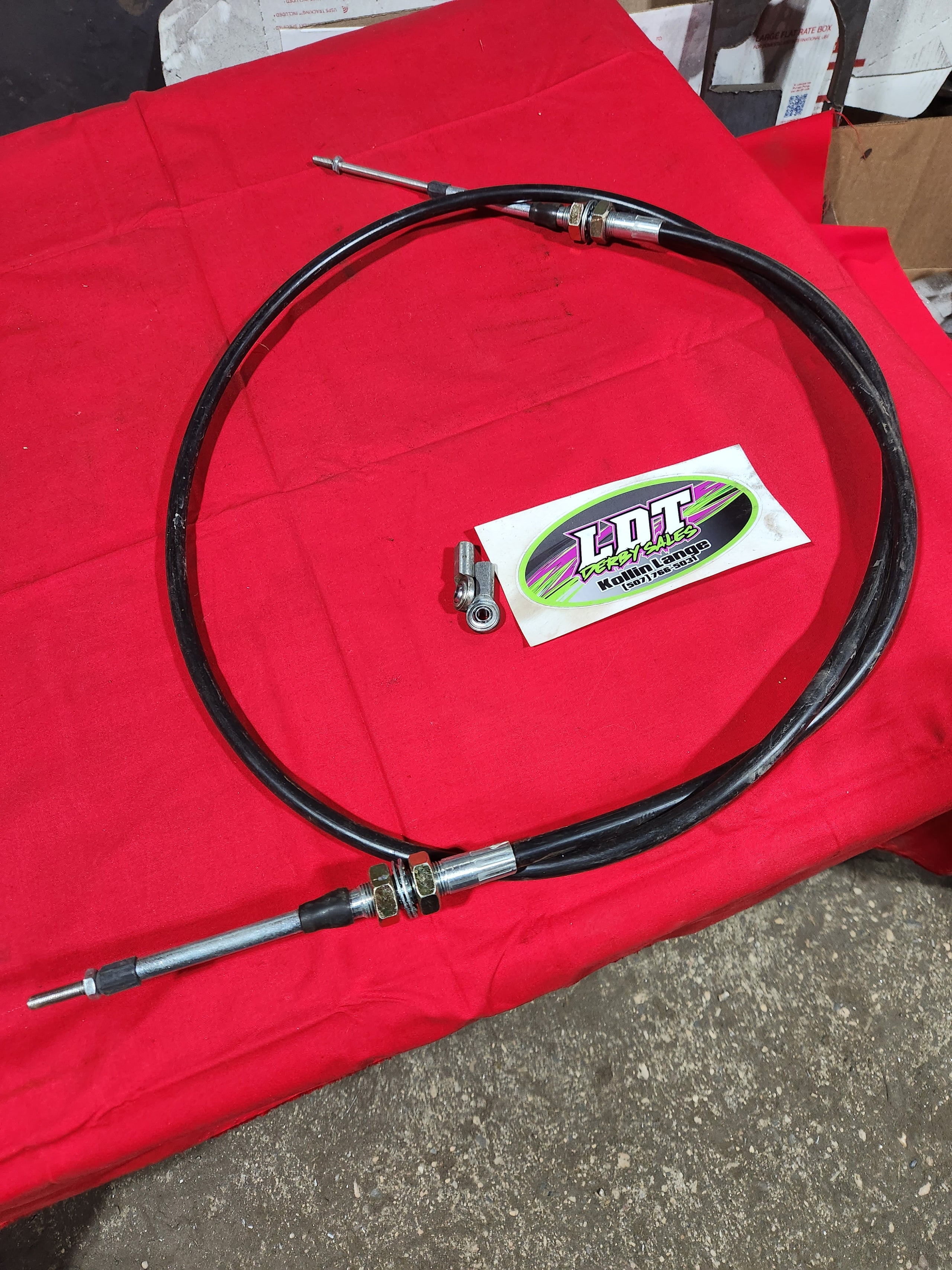 8Ft Cable W/ Heim Joints | Winthrop Metal Works LLC